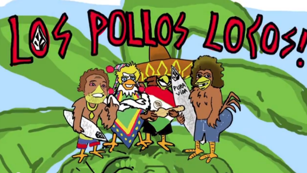 Volcom presenta el segundo capítulo de "Los Pollos Locos" - SURF & ROCK ...